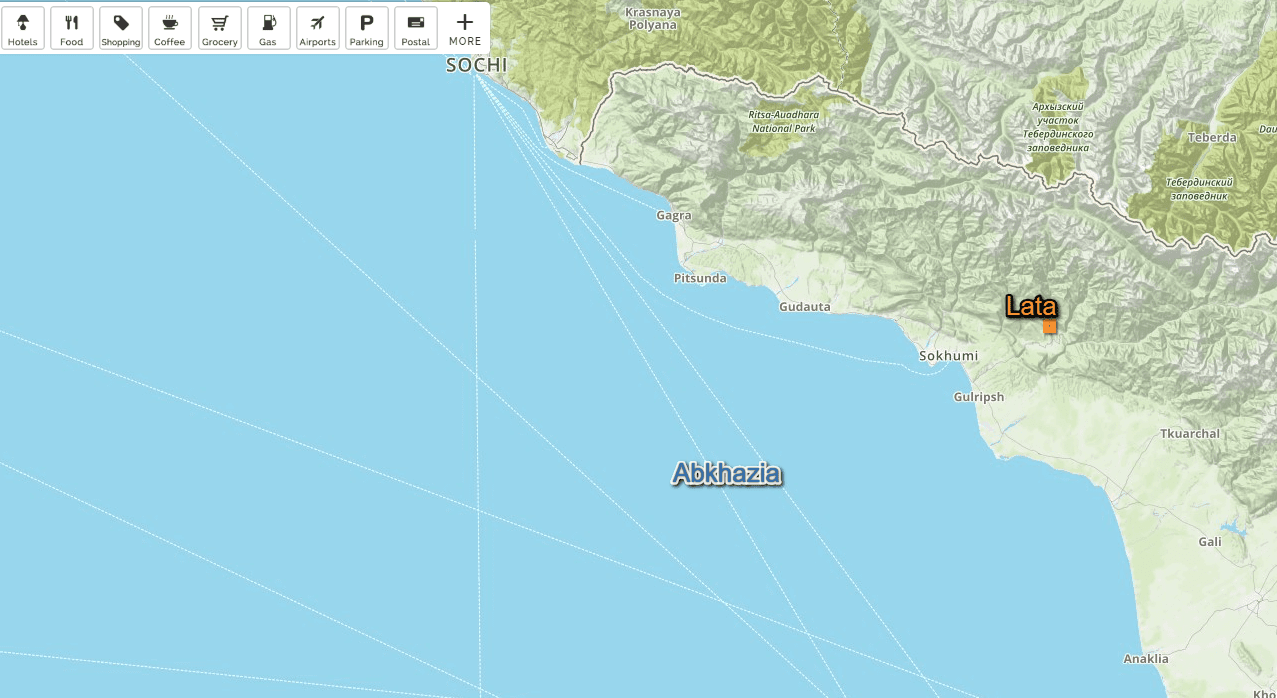 Lata Map - Guide of the World