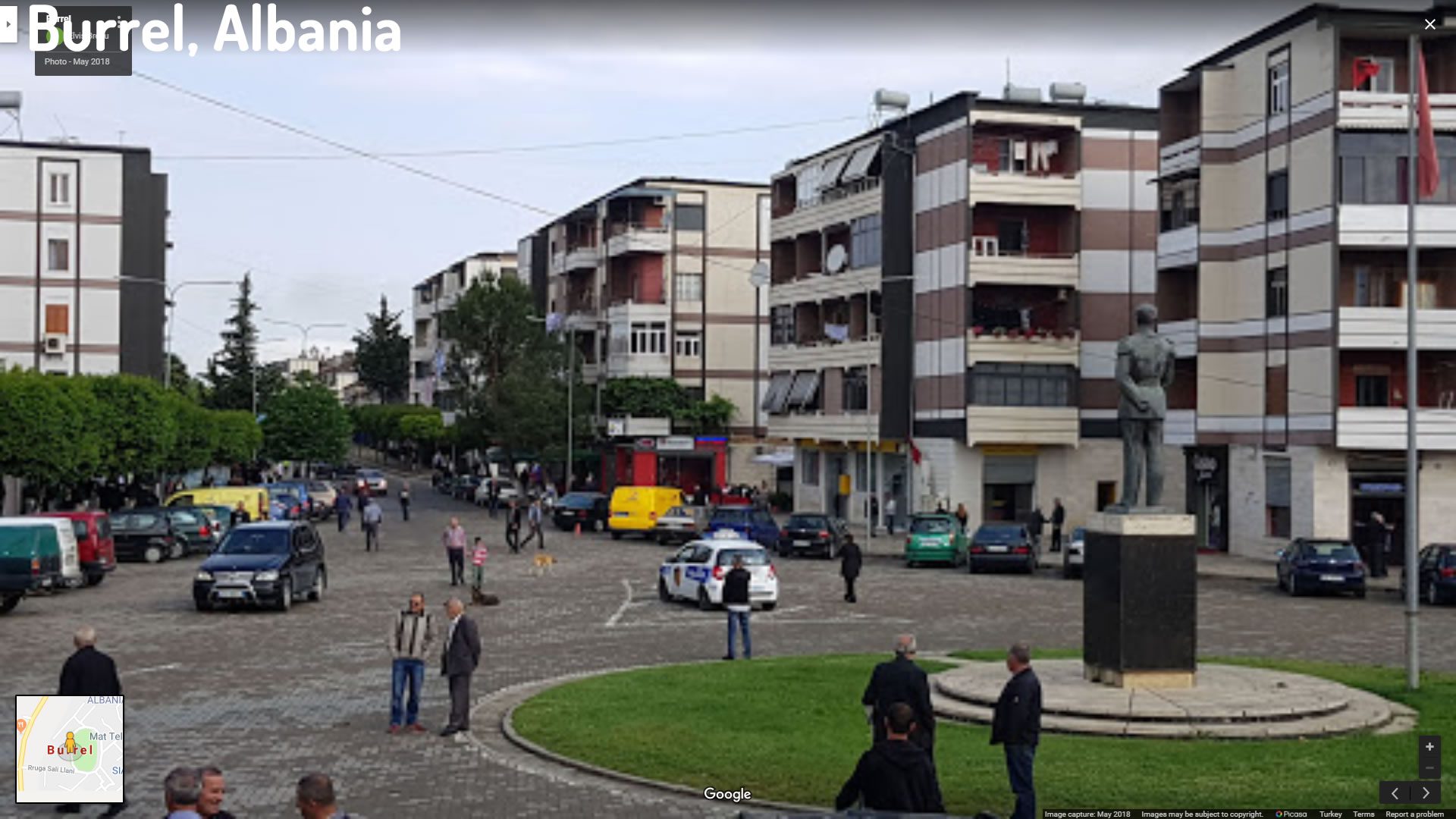 Burrel Map - Guide of the World