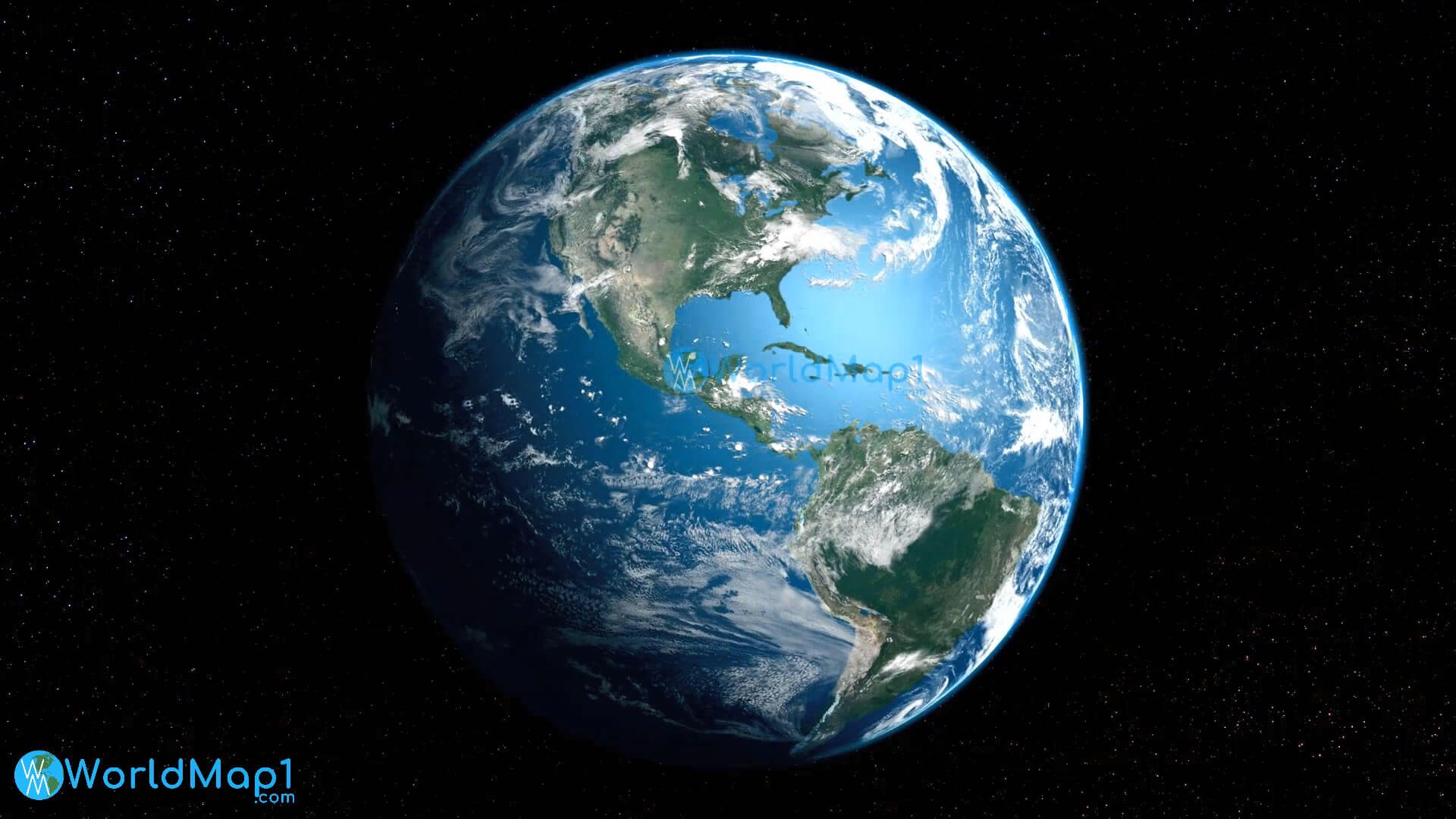 World Maps: Earth Views from Space - Guide of the World