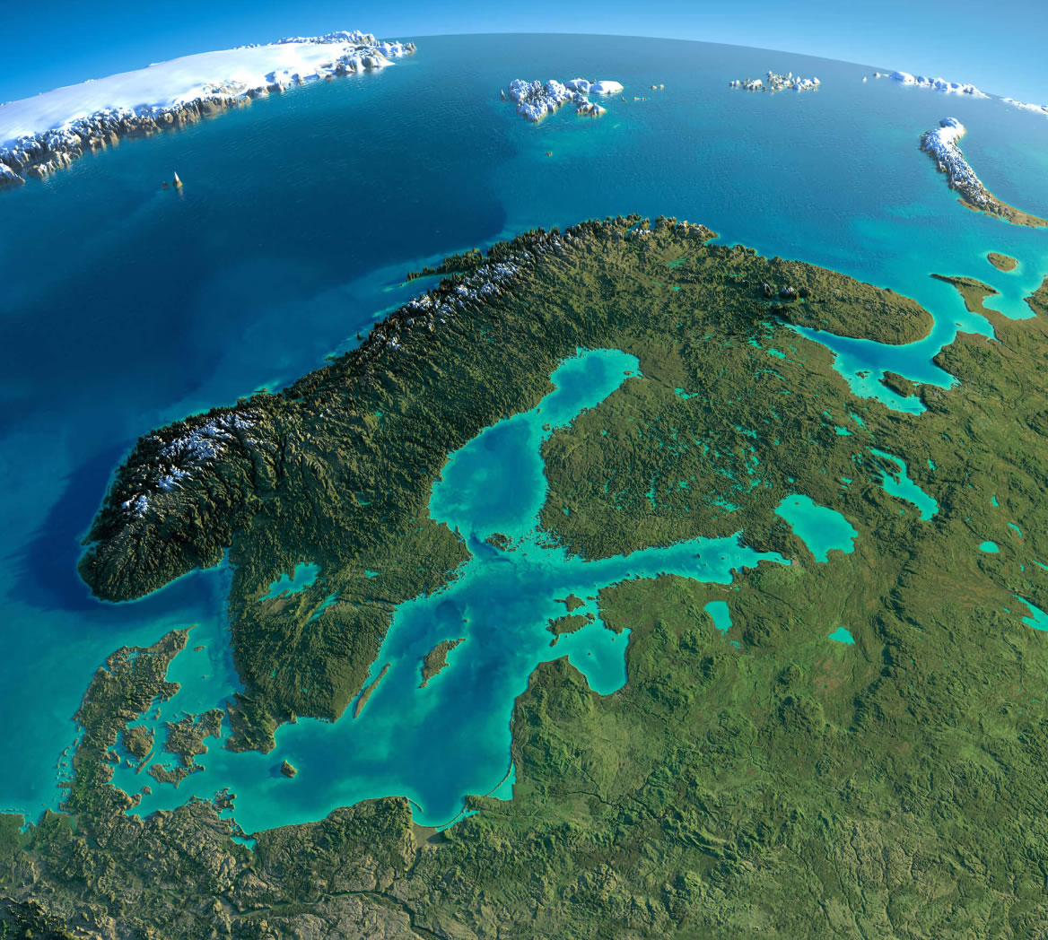 Norway Map - Guide of the World