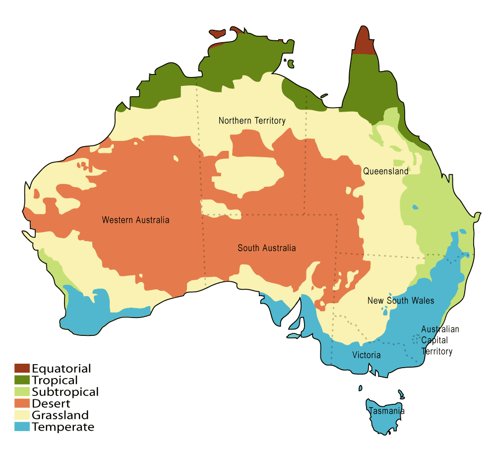 Australia has the climate to suit everyone - Guide of the World