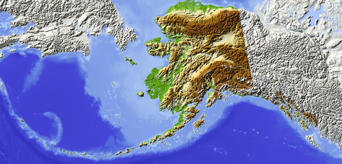 Alaska Map - Guide of the World