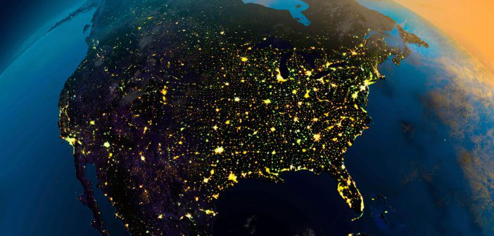 North America Earth Map - Guide of the World