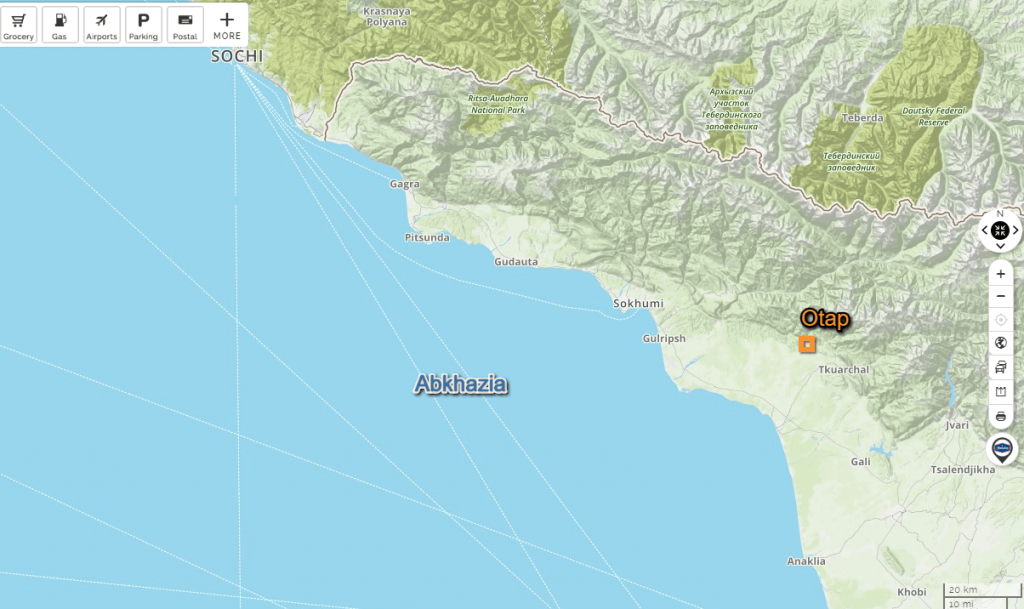 Otap Map - Guide of the World