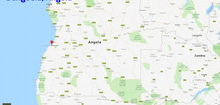 Benguela Map - Guide of the World