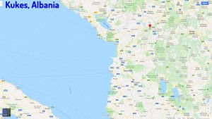 Kukes Map - Guide of the World