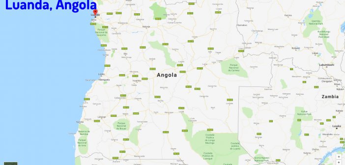 Luanda Map - Guide of the World