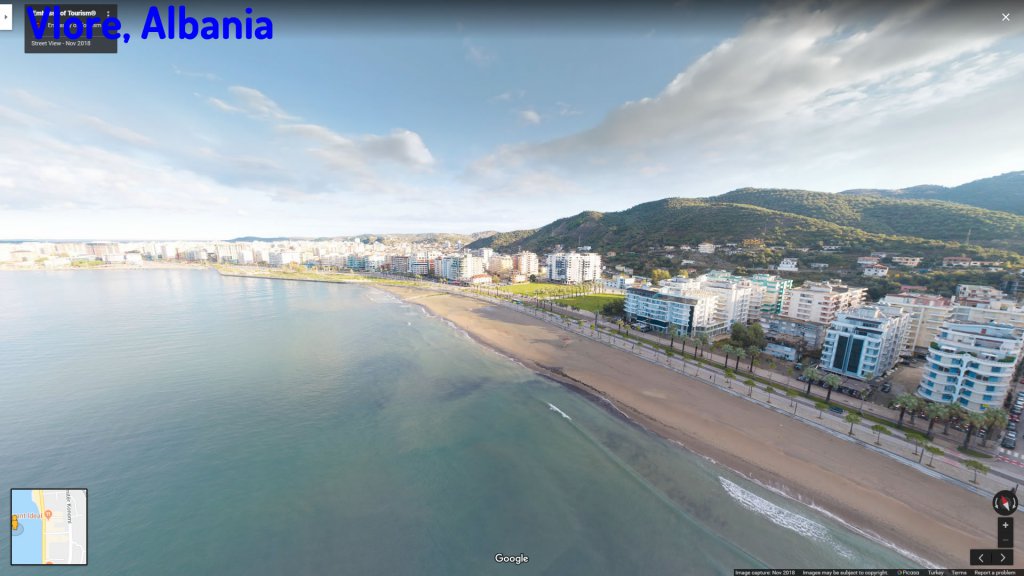 Vlore Map - Guide of the World