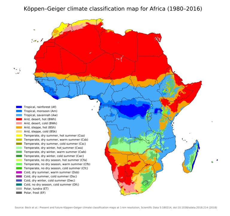 A Collection of Africa Maps: A Visual Journey Through Maps - Guide of ...