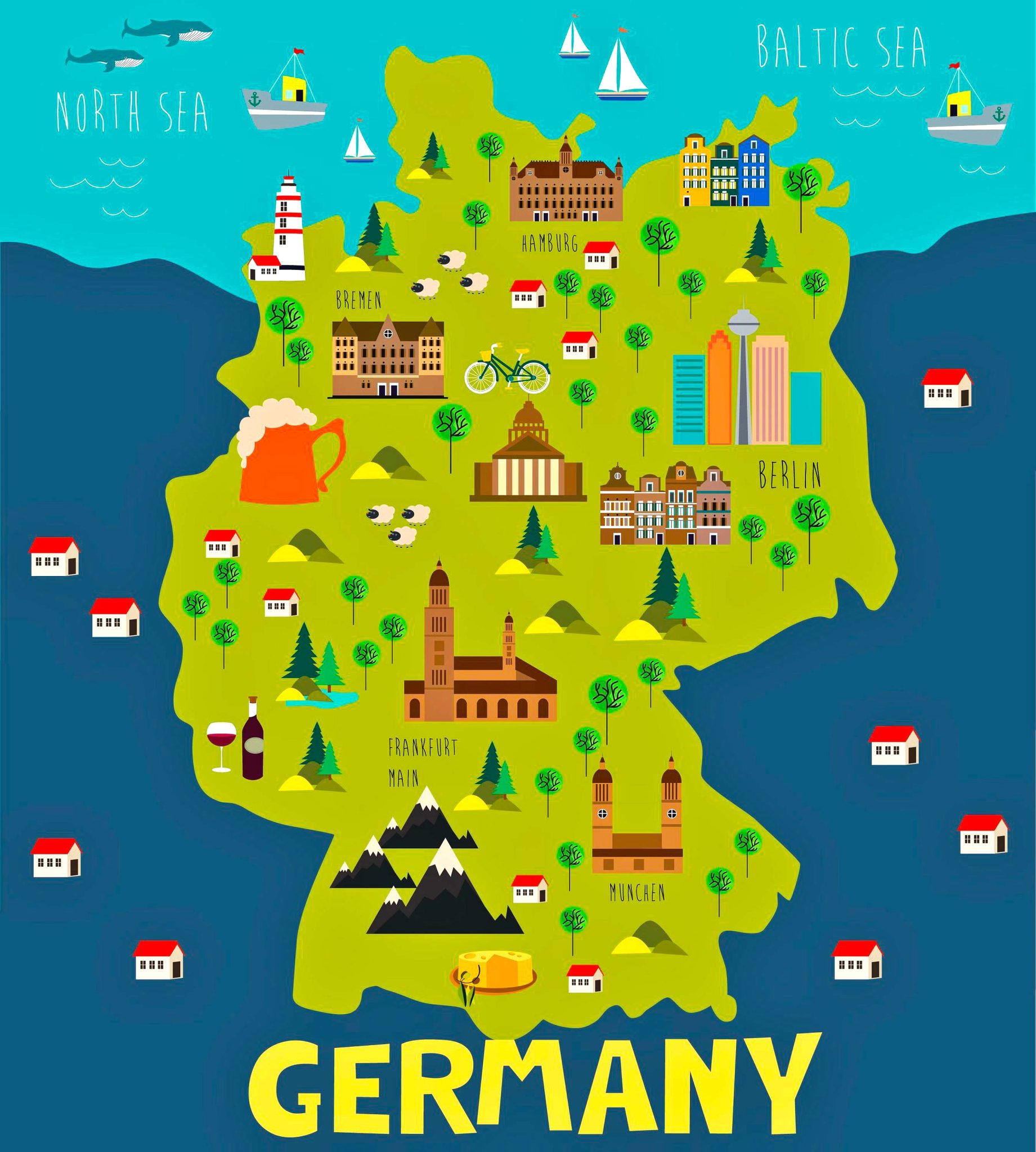 Germany Map Collection: A Comprehensive Guide to Understanding ...