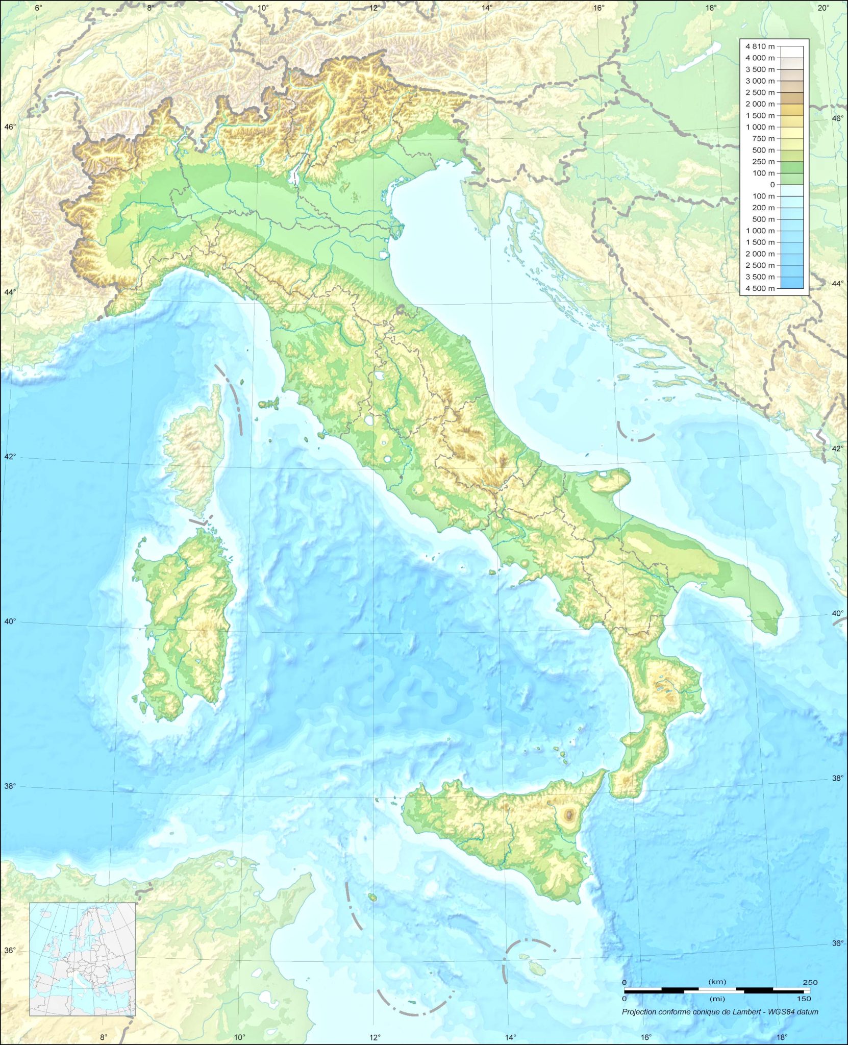 A Collection of Italy Maps - Guide of the World