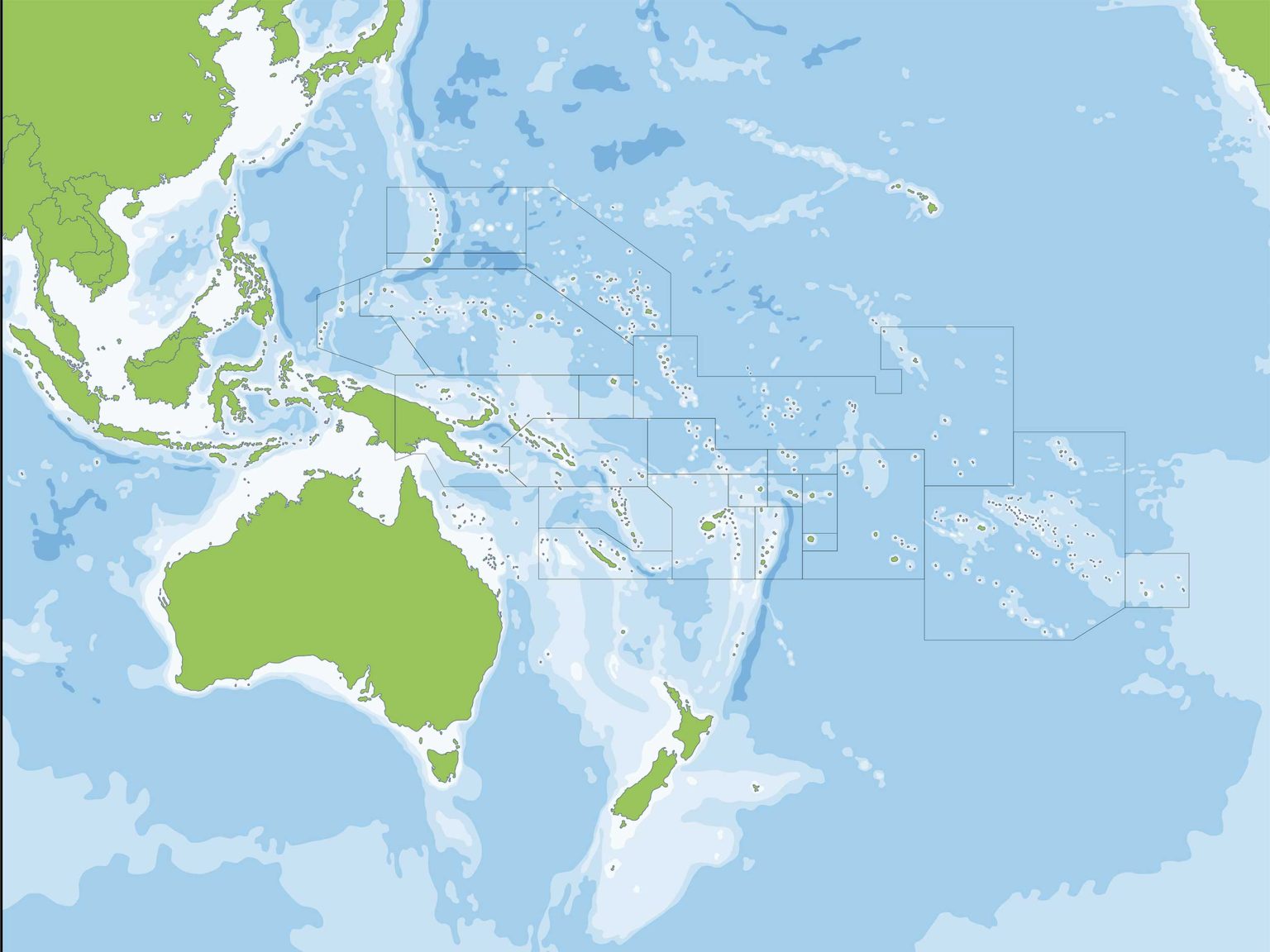 A Collection of Oceania Maps: A Deep Dive Into the Islands and Beyond ...