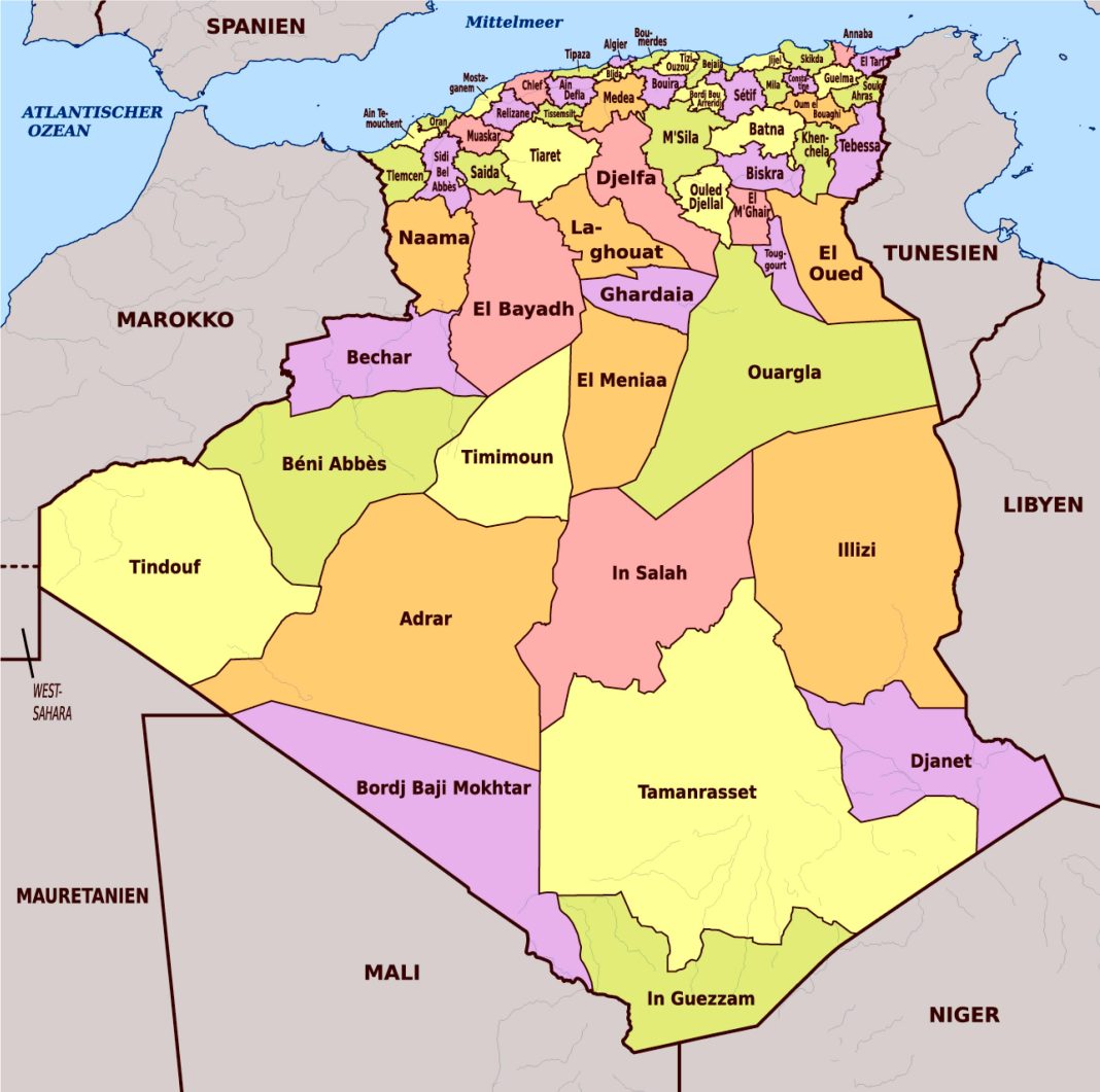 A Collection of Algeria Maps: Exploring a North African Gem via Maps ...