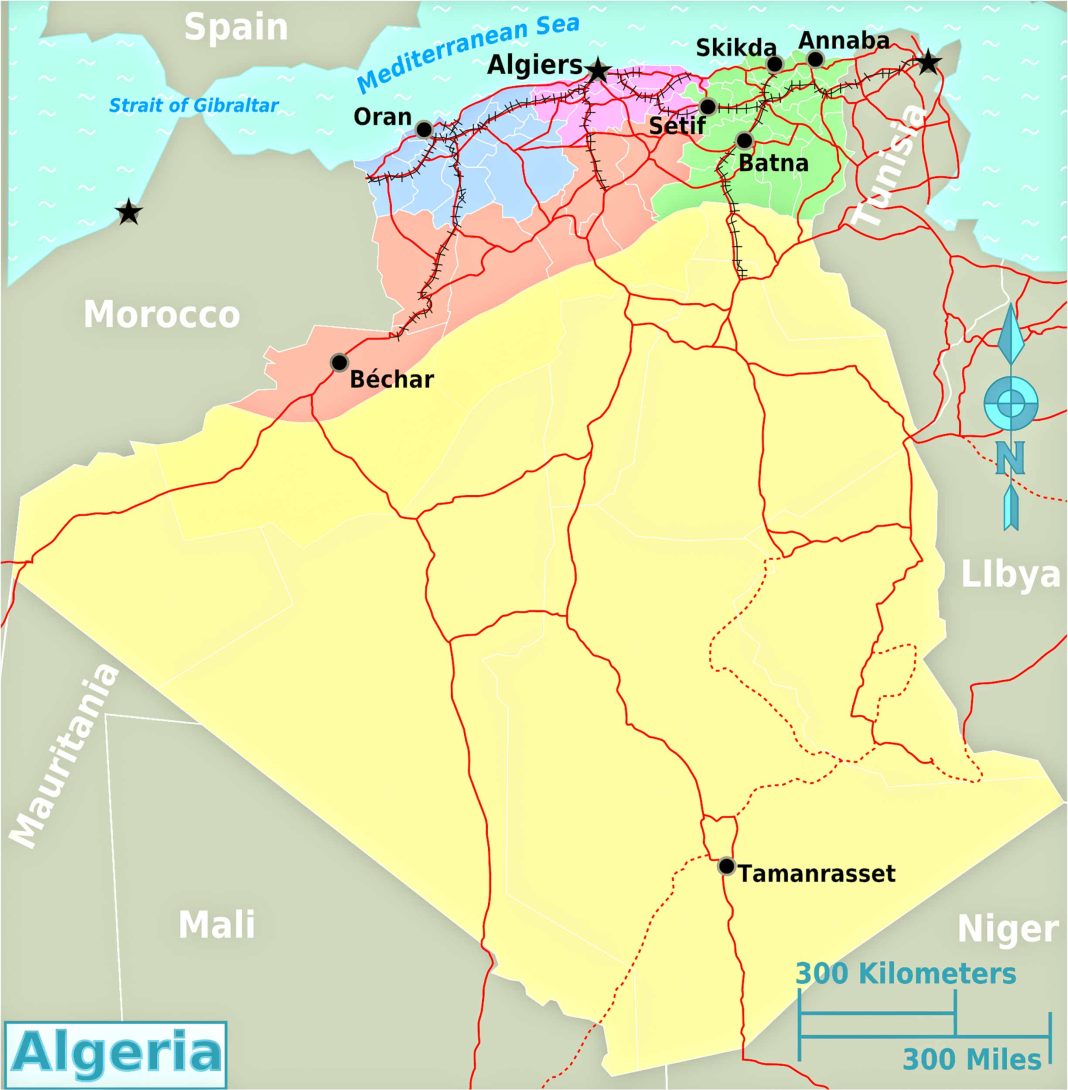 A Collection of Algeria Maps: Exploring a North African Gem via Maps ...