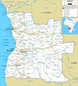 A Collection of Angola Maps: Dive into the Diverse Landscapes and ...