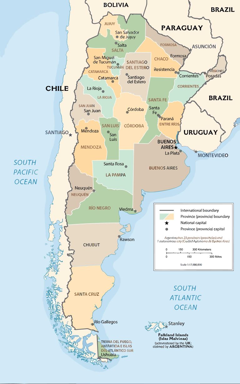 A Collection of Argentina Maps - Guide of the World