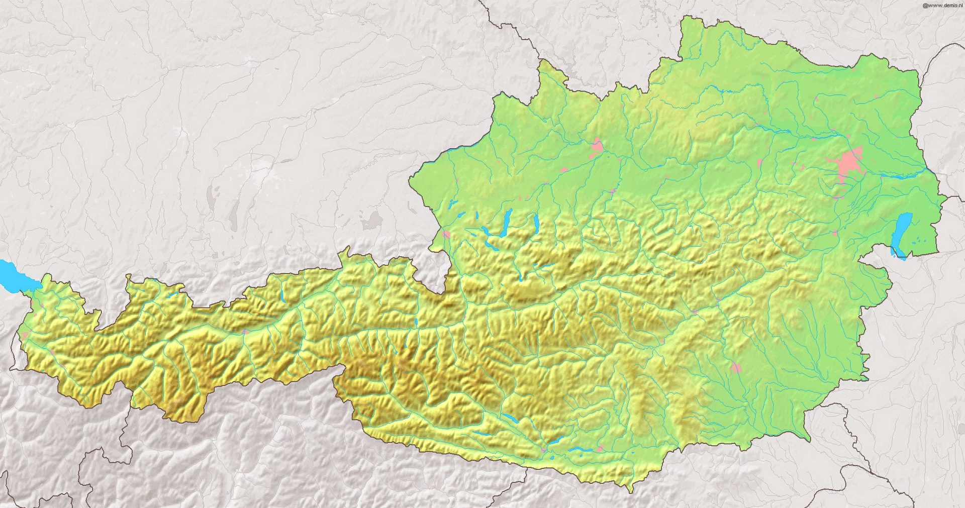 A Collection of Austria Maps - Guide of the World