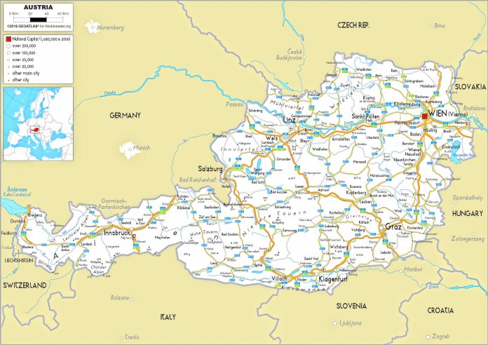 A Collection of Austria Maps - Guide of the World