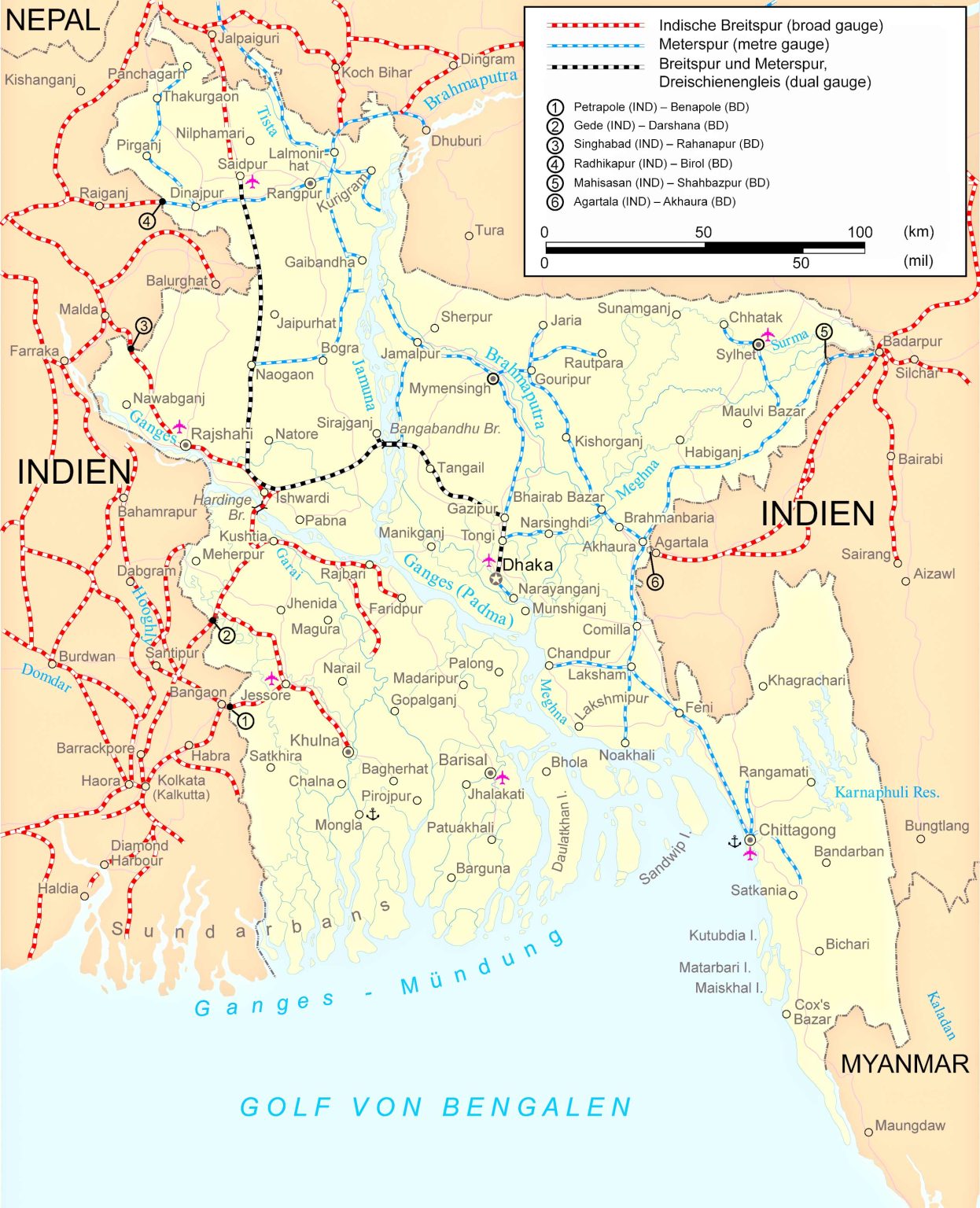 A Collection of Bangladesh Maps - Guide of the World