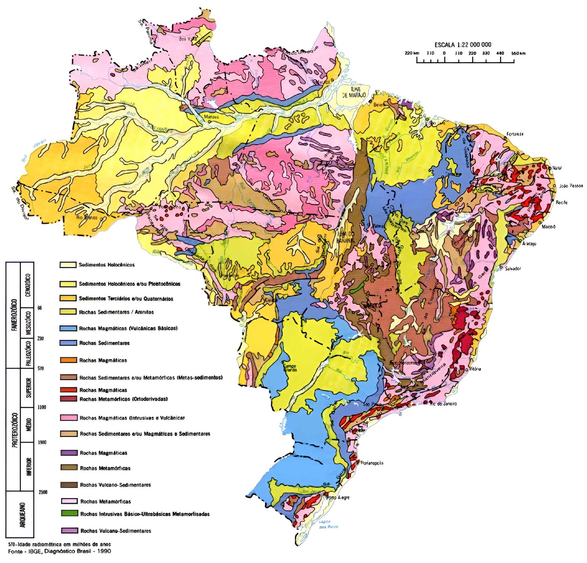 A Collection of Brazil Maps - Guide of the World