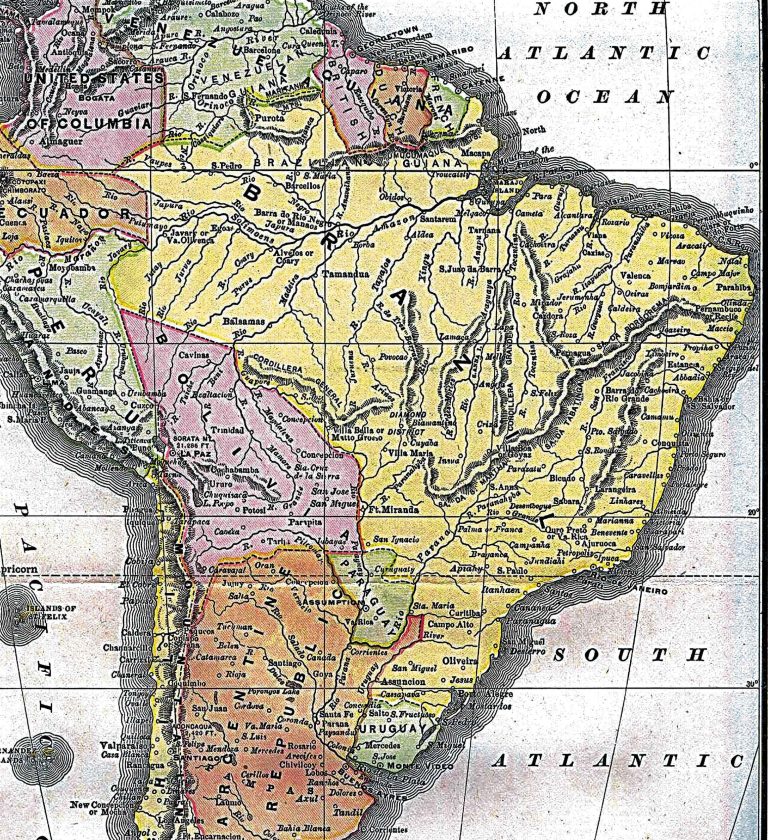 A Collection of Brazil Maps - Guide of the World