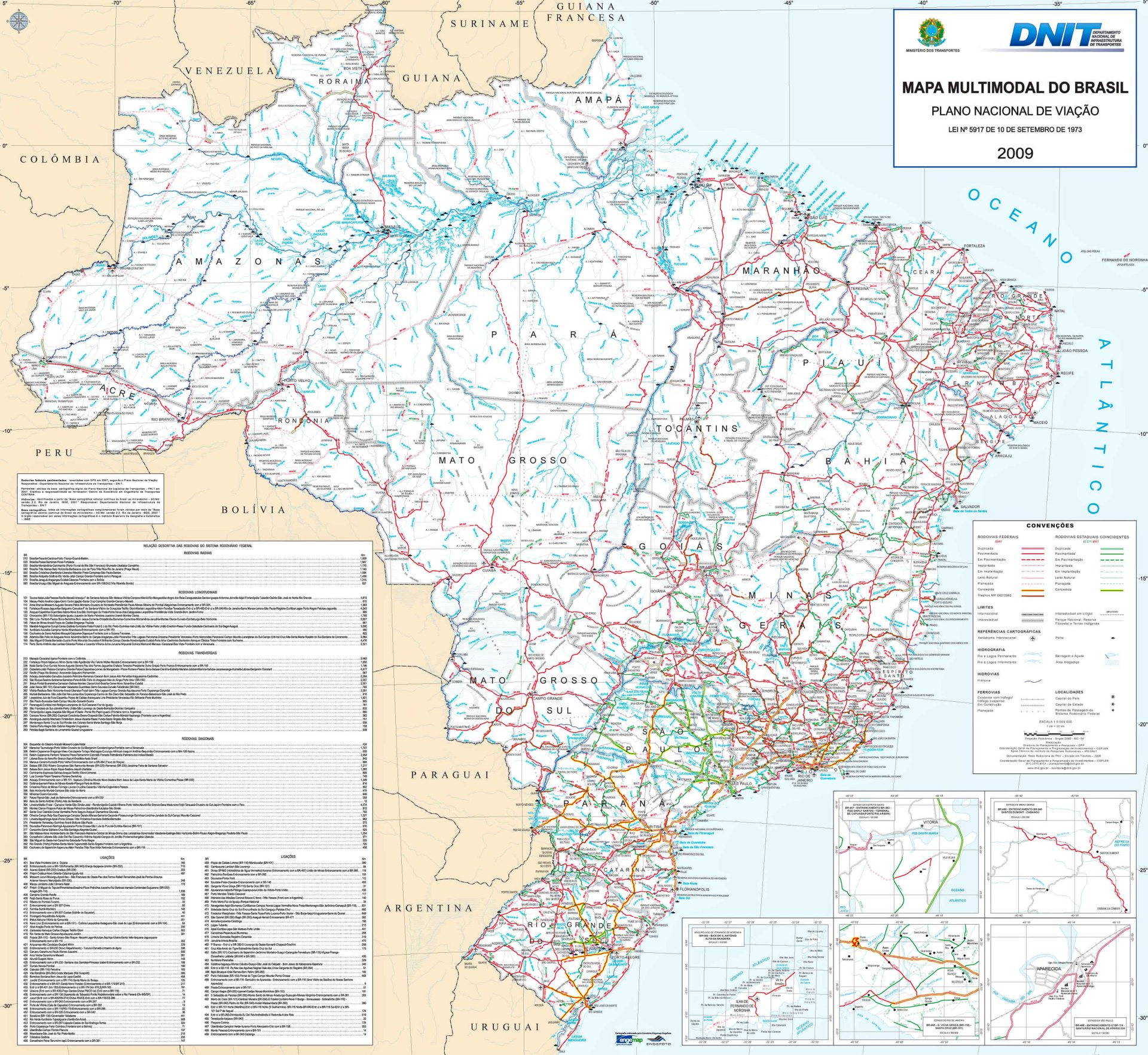 A Collection of Brazil Maps - Guide of the World