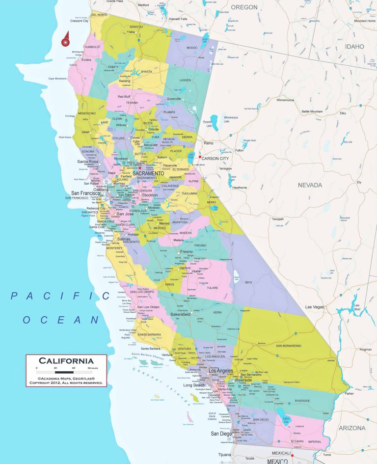 A Collection of California Maps - Guide of the World