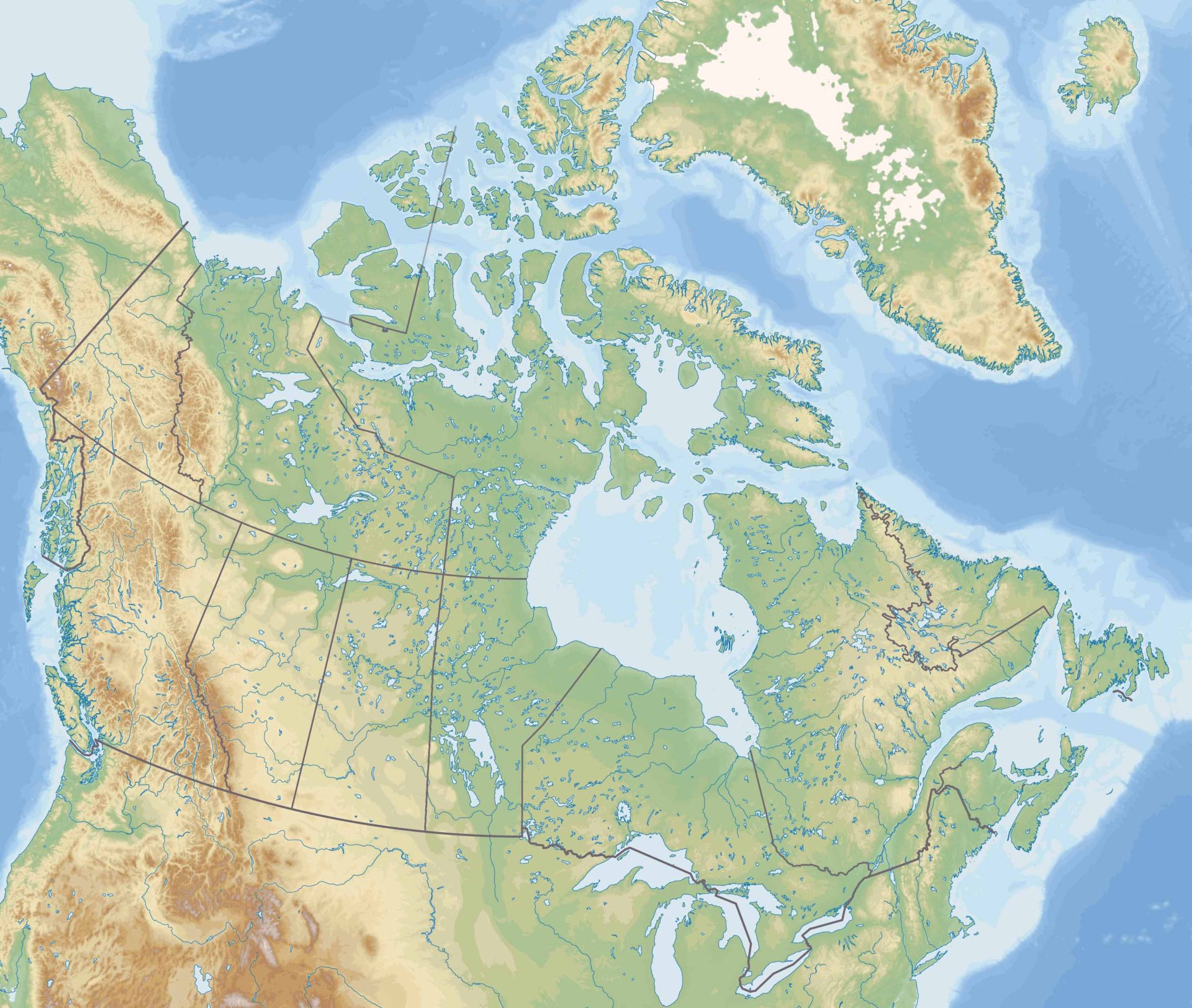A Collection of Canada Maps: A Cartographic Journey - Guide of the World