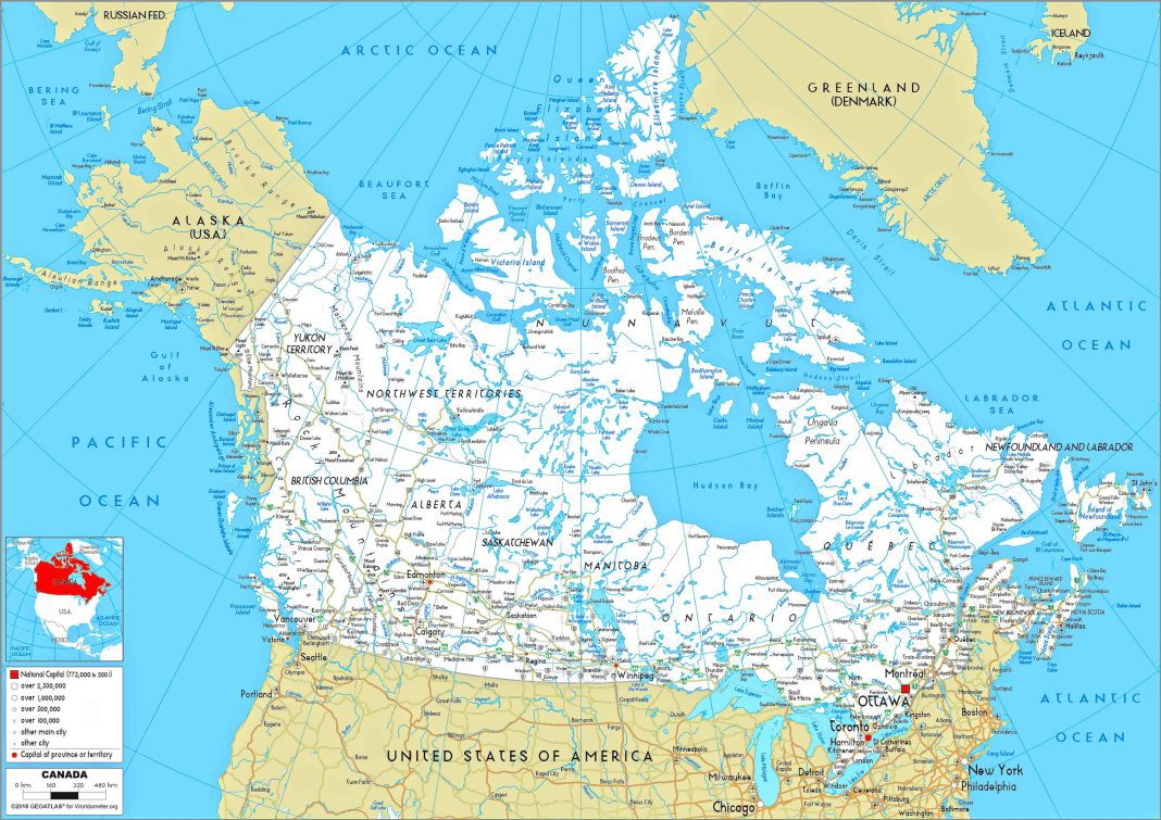A Collection of Canada Maps: A Cartographic Journey - Guide of the World